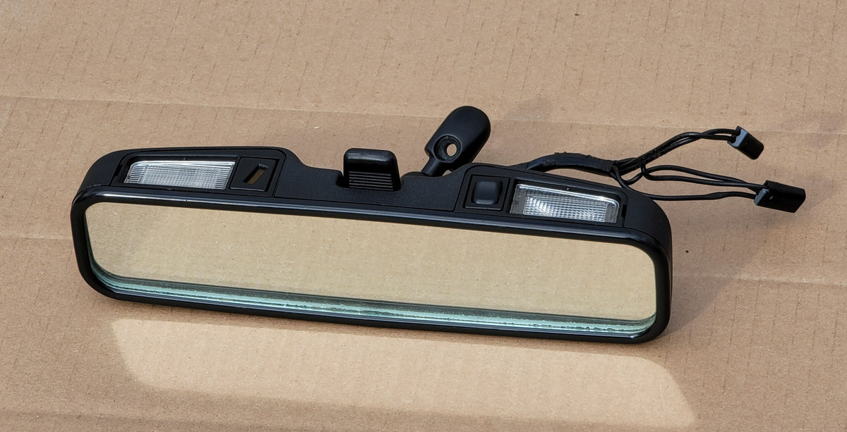 1990-1996 Corvette Rear View Mirror with Map Lights Dual Wire Connecto ...
