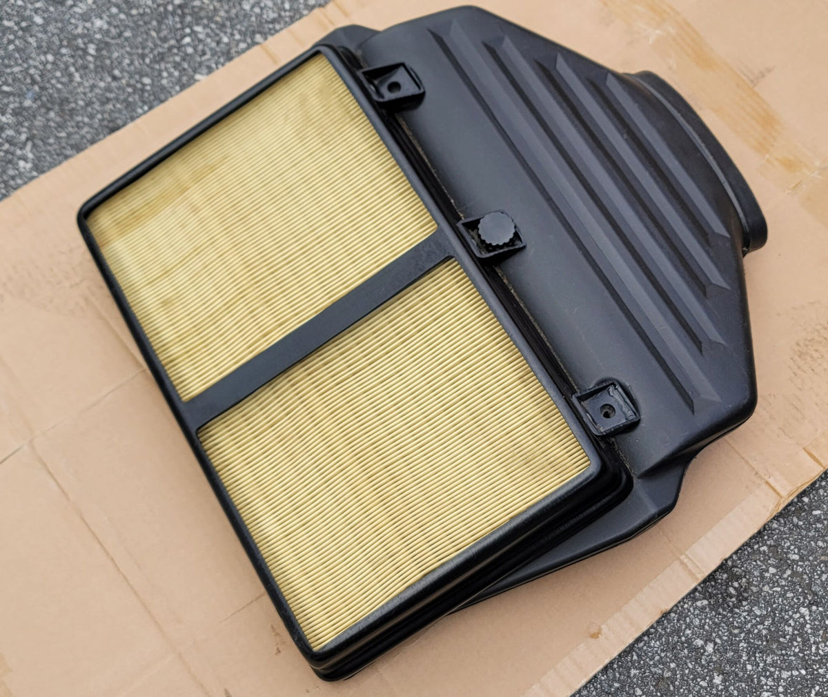 1990-1993 CORVETTE C4 PERFORMANCE OPEN AIR FILTER HOUSING ASSEMBLY GOO ...