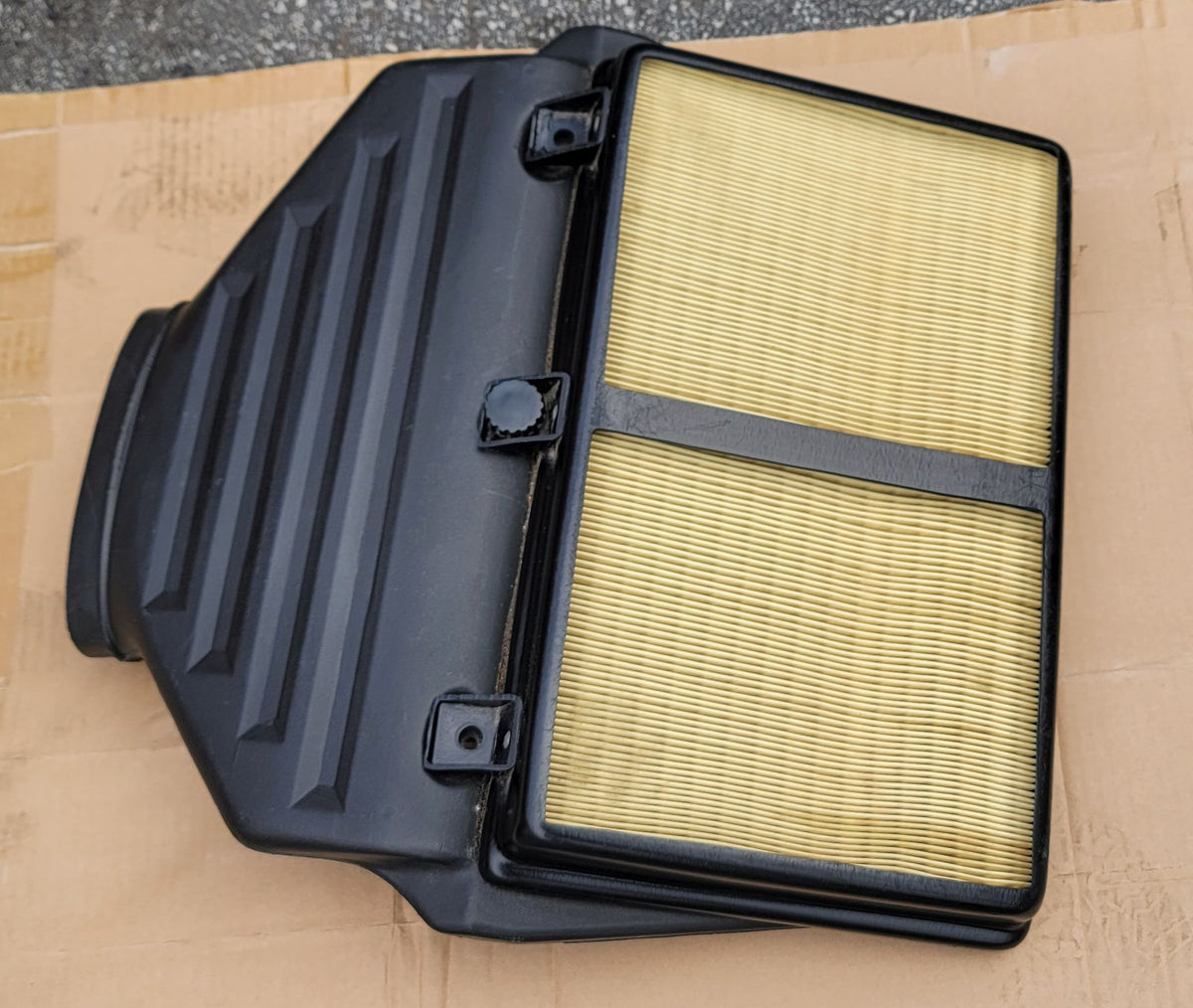 1990-1993 CORVETTE C4 PERFORMANCE OPEN AIR FILTER HOUSING ASSEMBLY GOO ...