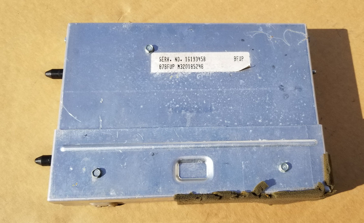 1992-1993 CORVETTE FACTORY 16193458 BCM BODY CONTROL MODULE GOOD 182K ...