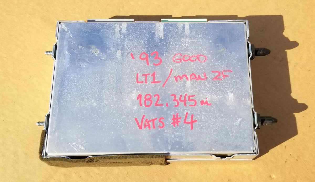 1992-1993 CORVETTE FACTORY 16193458 BCM BODY CONTROL MODULE GOOD 182K ...