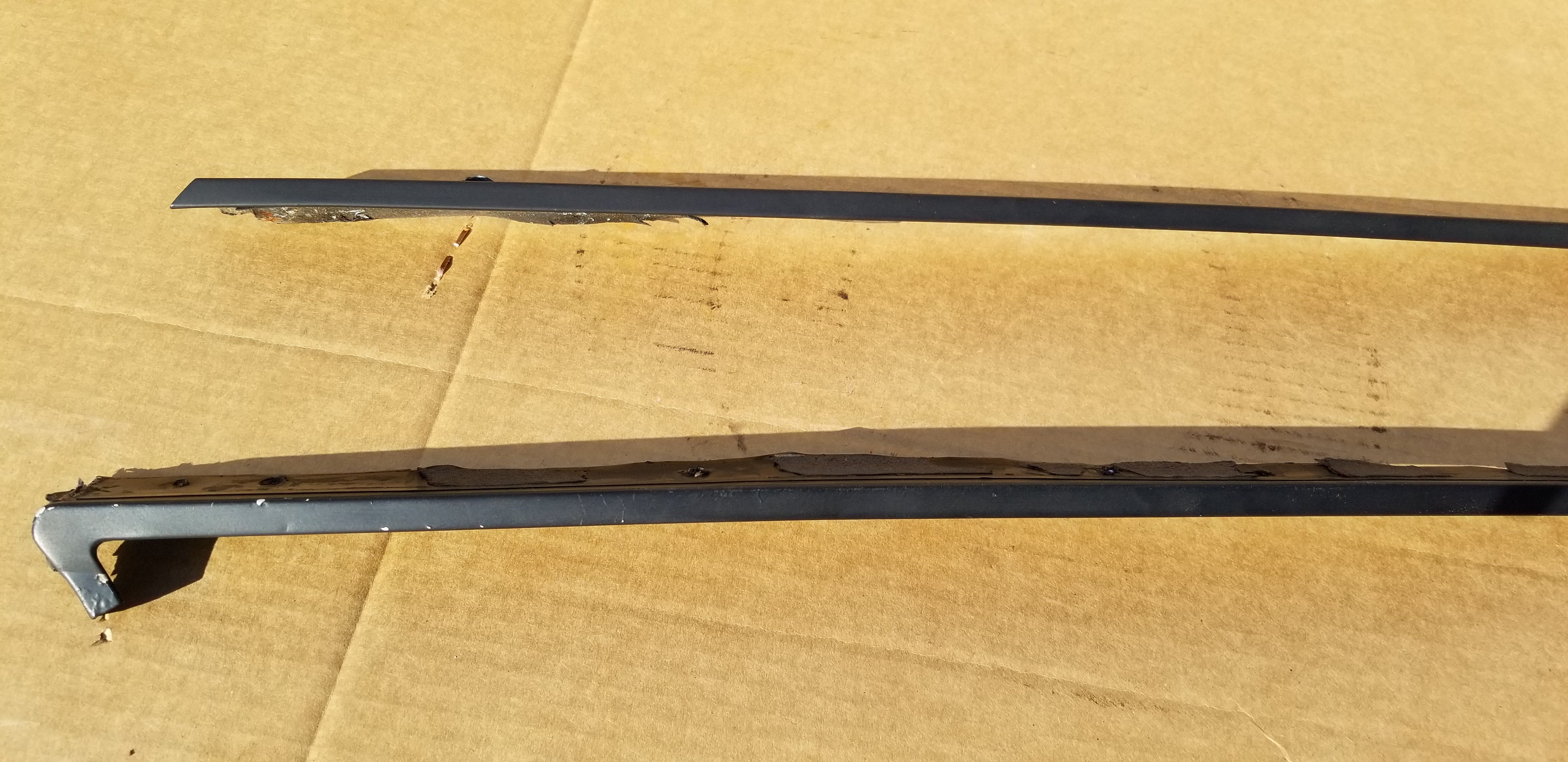 1984-1996 Corvette Windshield Reveal Moldings LH RH Drivers Passenger ...