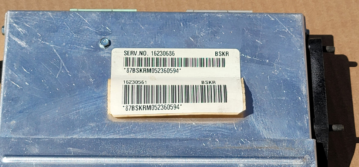 1995-1996 Corvette Factory BCM Body Control Module service #16230686 1 ...