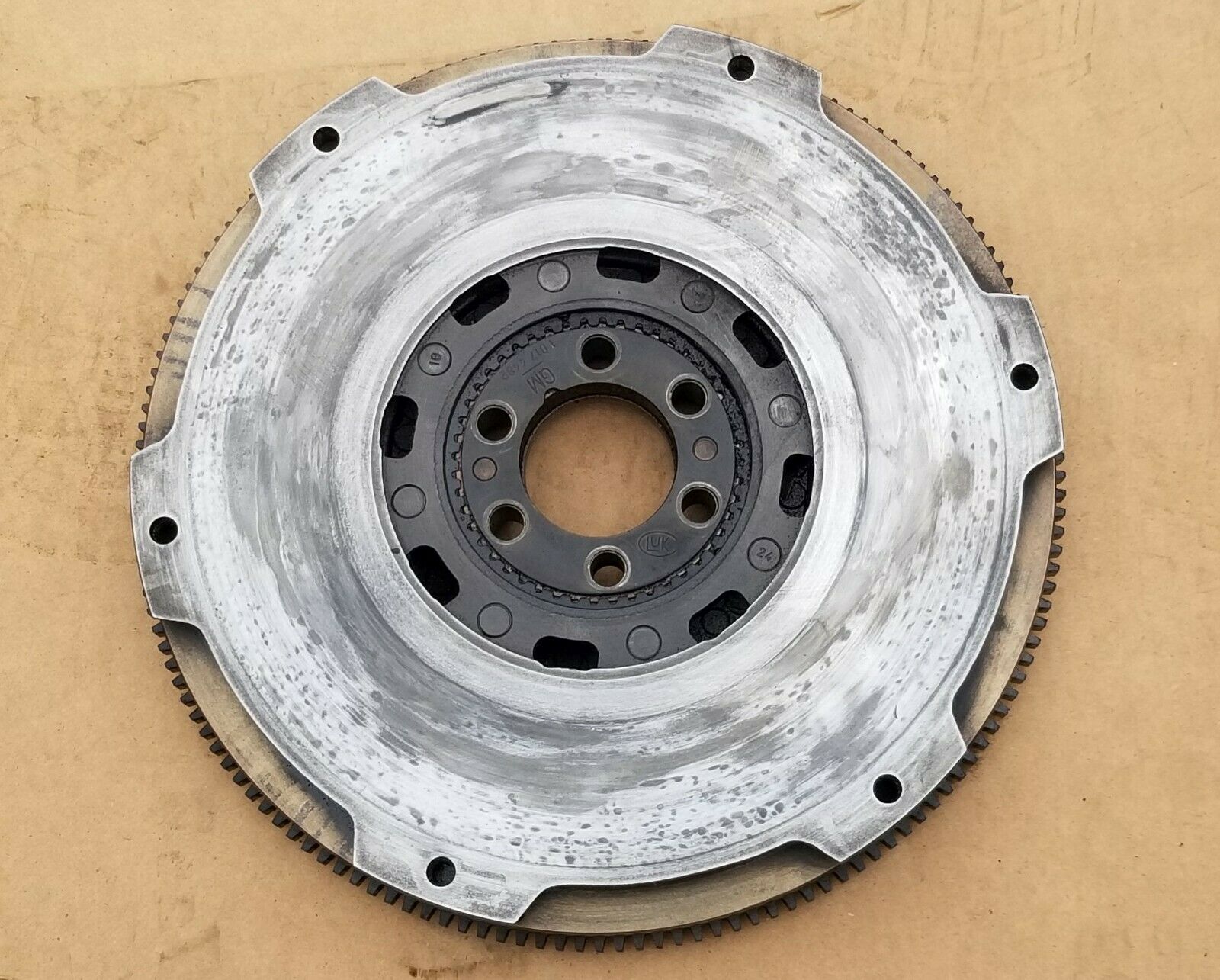1989-1996 CORVETTE C4 ZF DUAL MASS FLYWHEEL GM 10174482 GOOD COND LT1 ...
